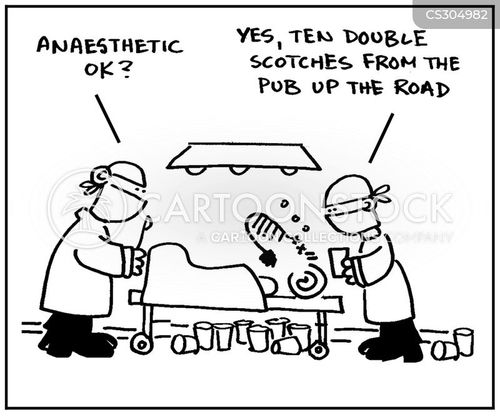 Anaesthesia Cartoons and Comics - funny pictures from CartoonStock
