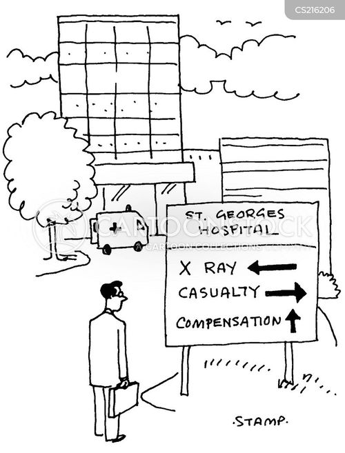 Hospital Liability Cartoons and Comics - funny pictures from CartoonStock