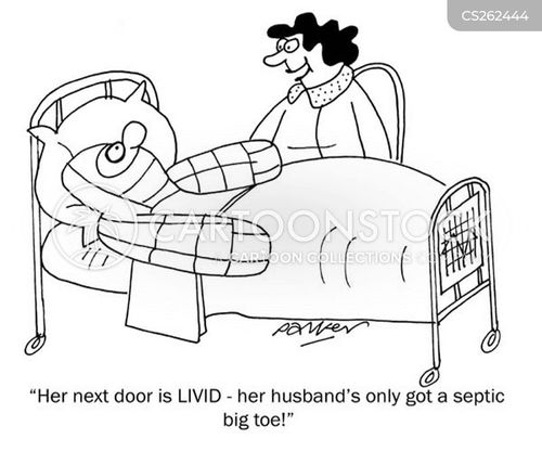 Toe Injury Cartoons and Comics - funny pictures from CartoonStock
