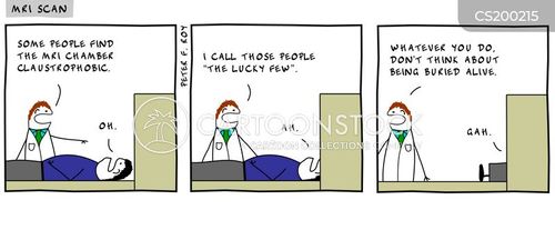 Claustrophobia Cartoons and Comics - funny pictures from CartoonStock
