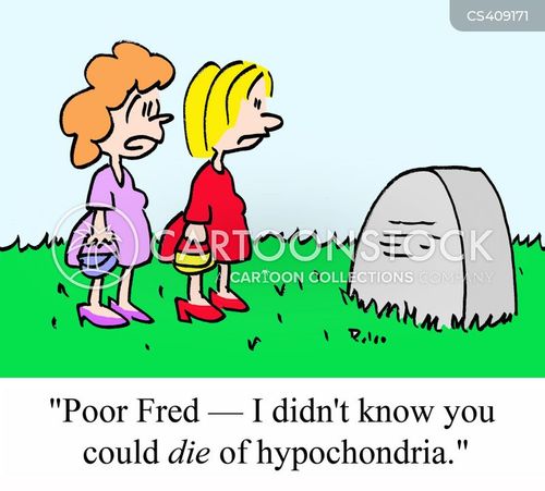 Hypochondria Cartoons and Comics - funny pictures from CartoonStock