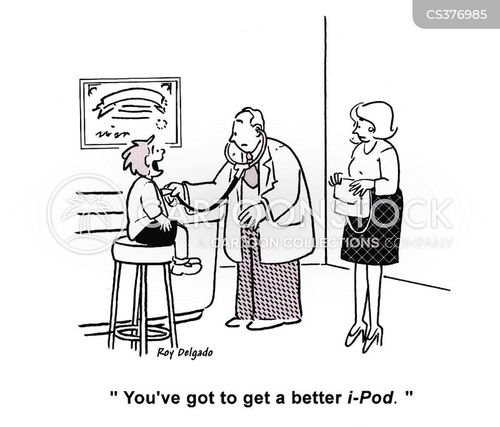 Ipod Cartoons and Comics - funny pictures from CartoonStock