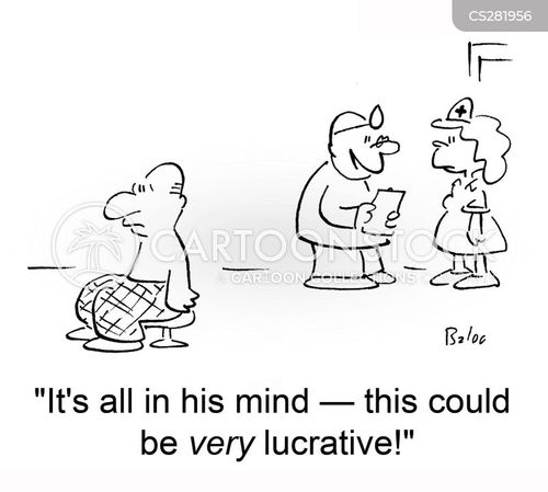 All In The Mind Cartoons and Comics - funny pictures from CartoonStock