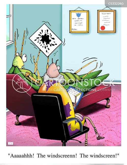 Ink Blot Test Cartoons and Comics - funny pictures from CartoonStock