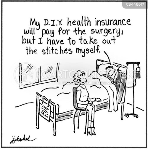 Stitches Cartoons and Comics - funny pictures from CartoonStock