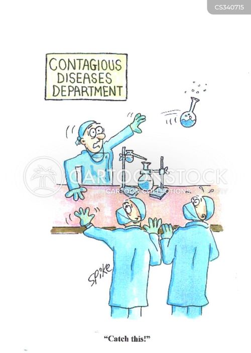 Infectious Pathology Cartoons and Comics - funny pictures from CartoonStock