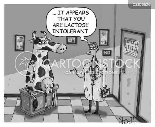 Lactose Digestion Cartoons and Comics - funny pictures from CartoonStock