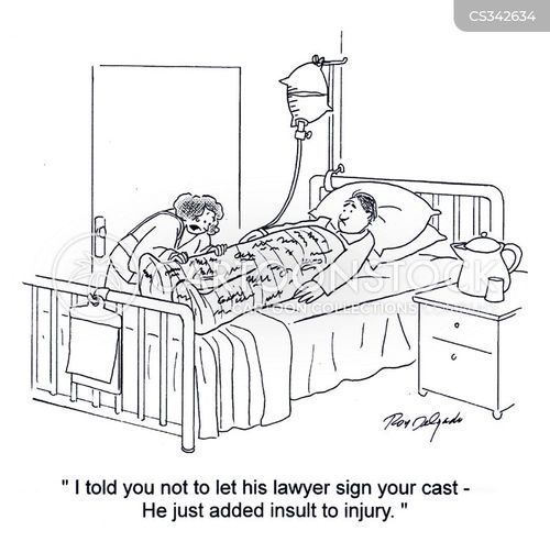 Insult To Injury Cartoons and Comics - funny pictures from CartoonStock