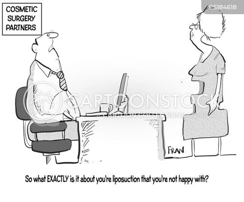 Liposuction Cartoons and Comics - funny pictures from CartoonStock