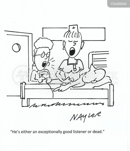 Listening Skills Cartoons and Comics - funny pictures from CartoonStock