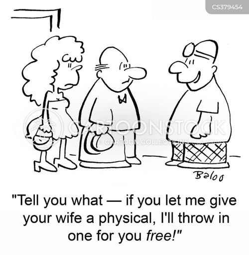 Physical Examination Cartoons and Comics - funny pictures from CartoonStock