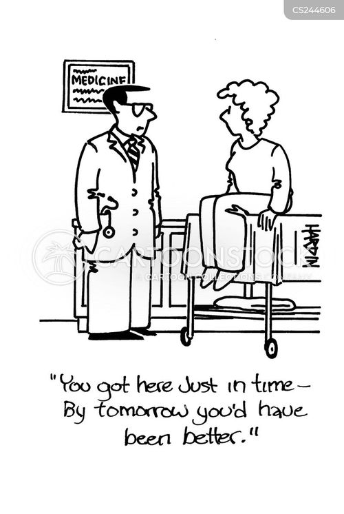 Just In Time Cartoons and Comics - funny pictures from CartoonStock