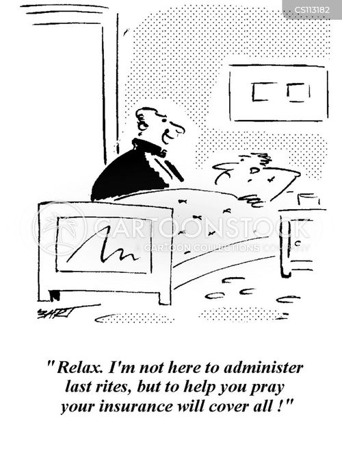 Last Rite Cartoons and Comics - funny pictures from CartoonStock