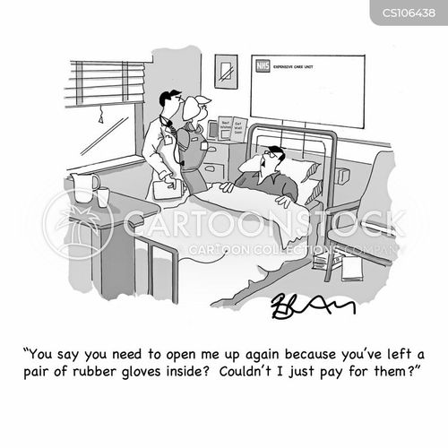 Surgical Gloves Cartoons and Comics - funny pictures from CartoonStock