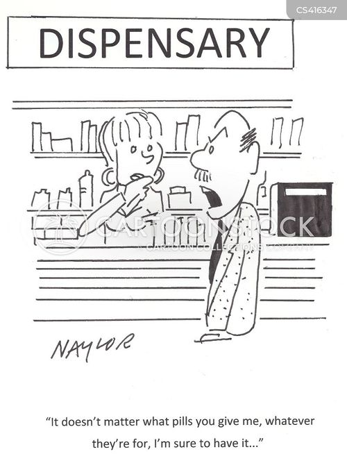 Dispensary Cartoons and Comics - funny pictures from CartoonStock