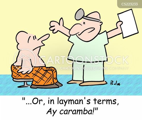Laymans Terms Cartoons and Comics - funny pictures from CartoonStock