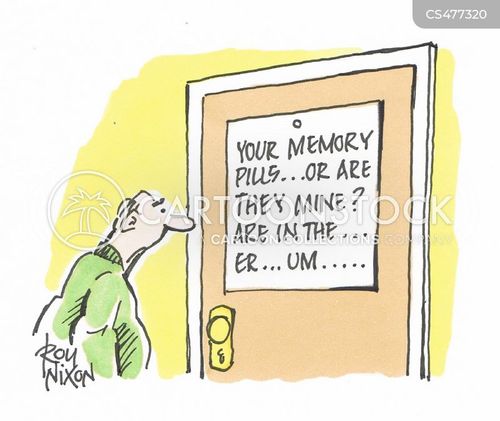 Memory Clinic Cartoons and Comics - funny pictures from CartoonStock