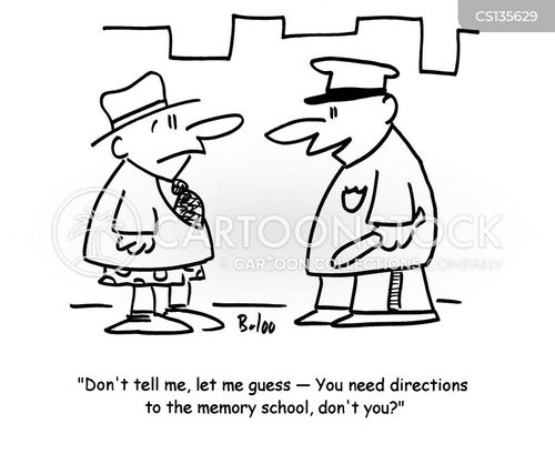 Remember Names Cartoons and Comics - funny pictures from CartoonStock