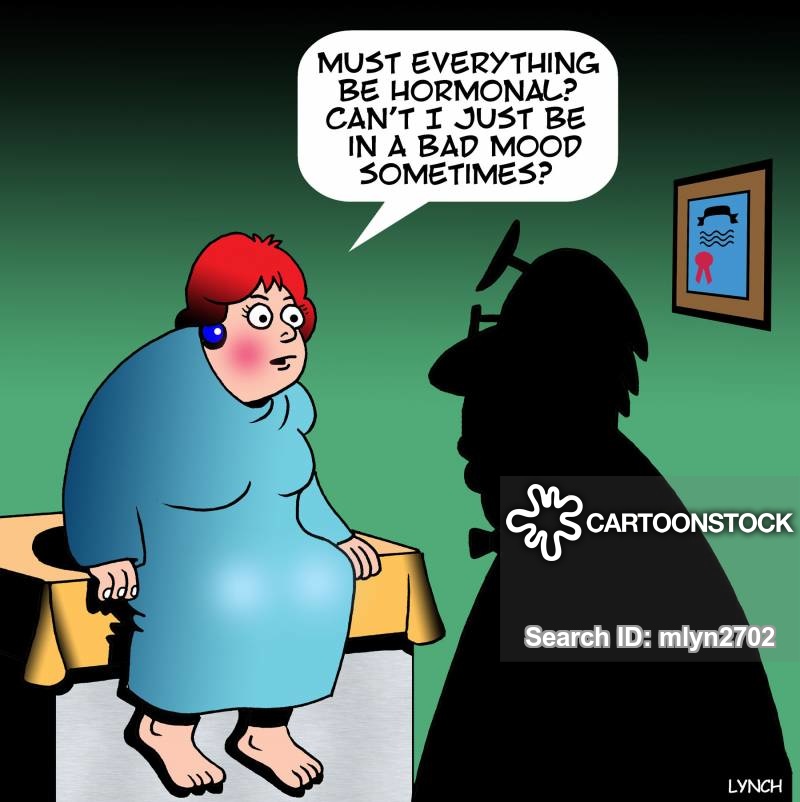 Hormone Treatment Cartoons and Comics - funny pictures from CartoonStock