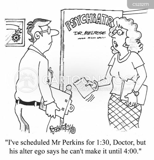 Split Personality Cartoons and Comics - funny pictures from CartoonStock