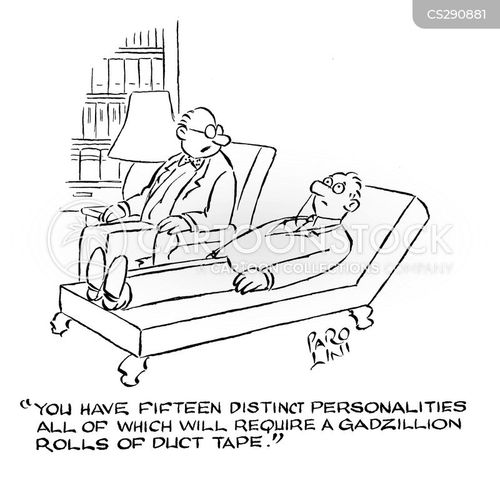 Multiple Personality Disorder Cartoons and Comics - funny pictures from ...