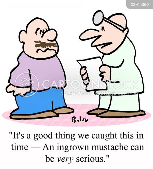 Pencil Mustache Cartoons and Comics - funny pictures from CartoonStock