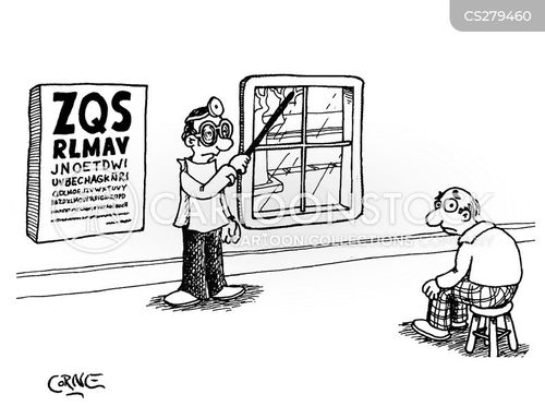 Myopia Cartoons and Comics - funny pictures from CartoonStock
