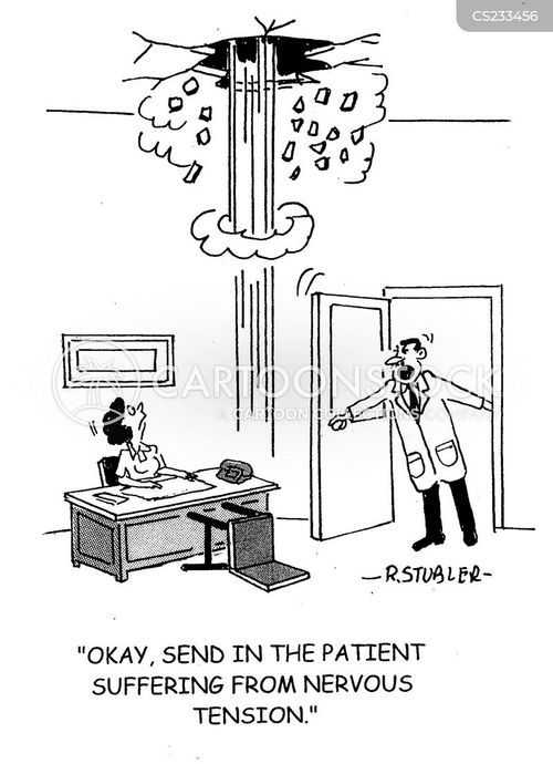 Nervously Cartoons and Comics - funny pictures from CartoonStock