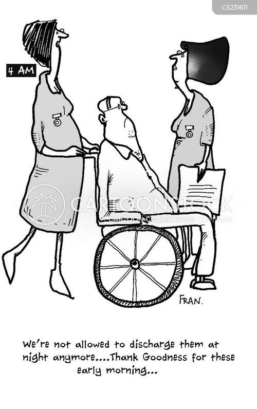 Discharge Cartoons and Comics - funny pictures from CartoonStock