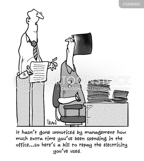 Overtime Cartoons and Comics - funny pictures from CartoonStock