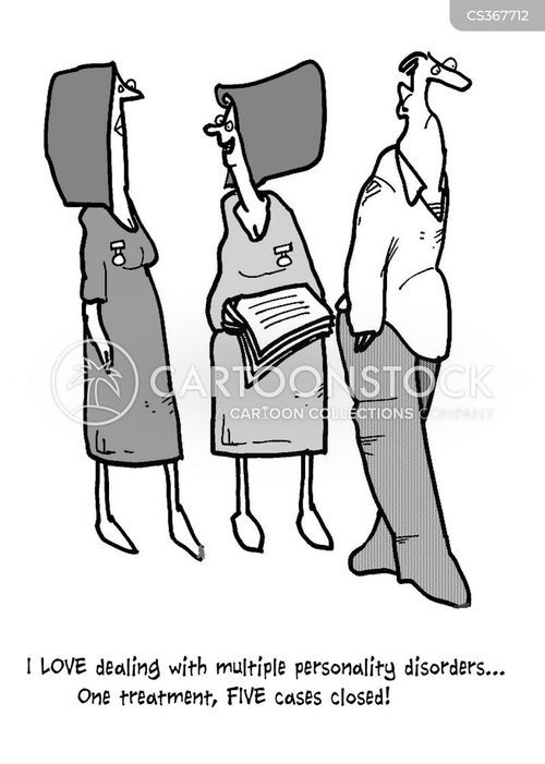 Multiple Personality Cartoons and Comics - funny pictures from CartoonStock