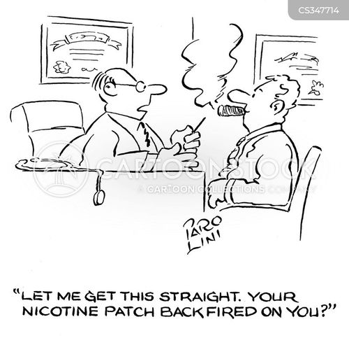 Back Patch Cartoons and Comics - funny pictures from CartoonStock