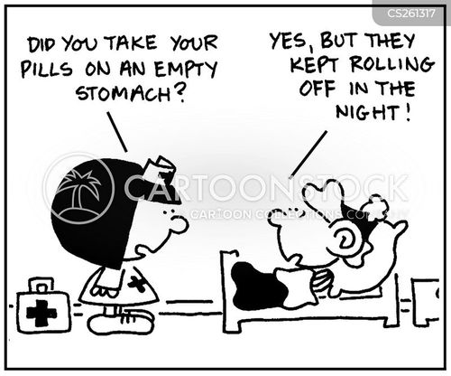 Empty Stomach Cartoons and Comics - funny pictures from CartoonStock