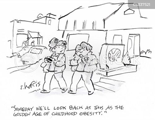Childhood Obesity Cartoons and Comics - funny pictures from CartoonStock