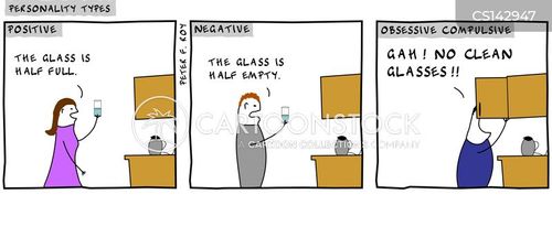 Glass Half Empty Cartoons and Comics - funny pictures from CartoonStock
