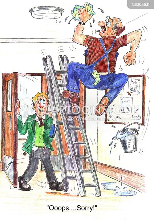 Ooops Sorry Cartoons and Comics - funny pictures from CartoonStock