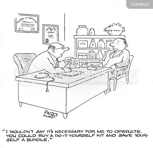 Medical Diy Cartoons and Comics - funny pictures from CartoonStock
