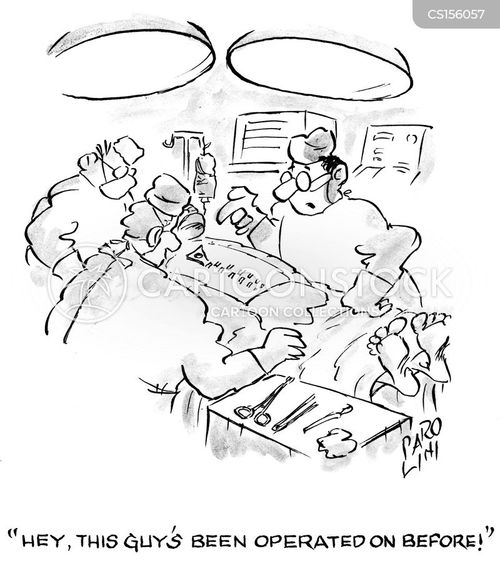 Surgically Cartoons and Comics - funny pictures from CartoonStock
