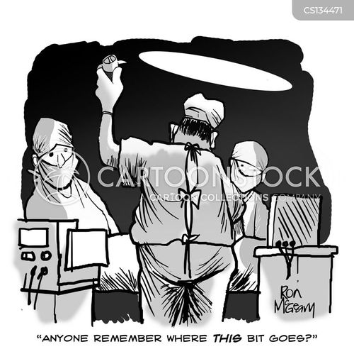 Surgical Team Cartoons and Comics - funny pictures from CartoonStock