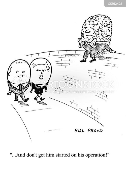 Brain Operation Cartoons and Comics - funny pictures from CartoonStock