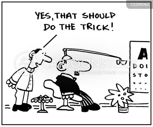 Vision Problems Cartoons and Comics - funny pictures from CartoonStock