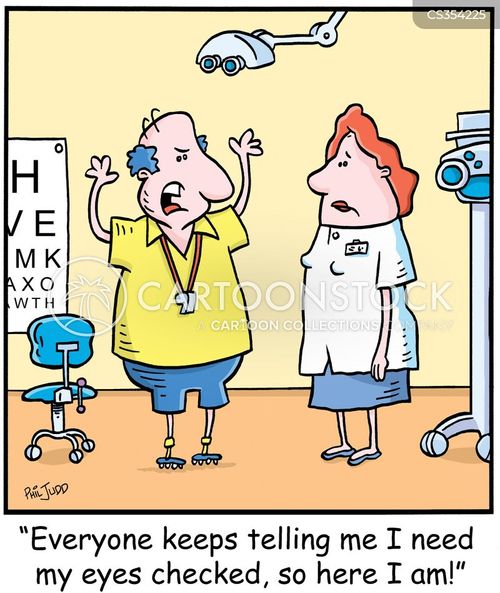 Vision Problems Cartoons and Comics - funny pictures from CartoonStock