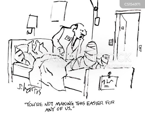 Patient Traction Cartoons and Comics - funny pictures from CartoonStock