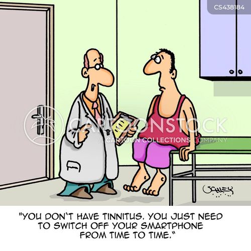Tinnitus Cartoons and Comics - funny pictures from CartoonStock