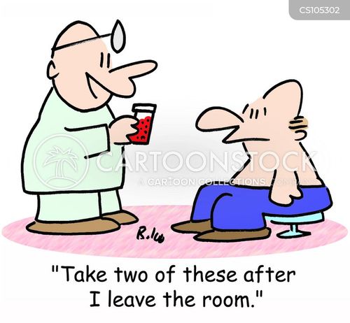 Taking Medication Cartoons and Comics - funny pictures from CartoonStock