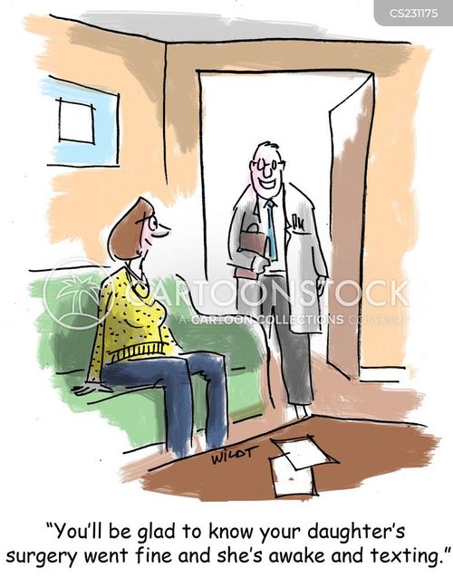 Recovery From Surgery Cartoon