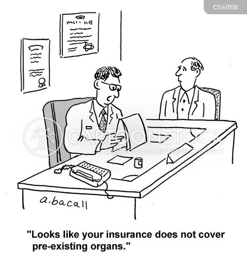 Pre-existing Condition Cartoons and Comics - funny pictures from ...