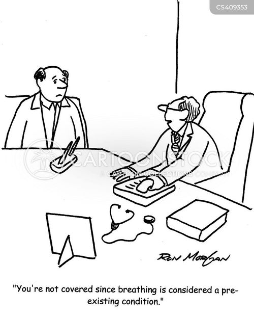 Pre-existing Condition Cartoons and Comics - funny pictures from ...