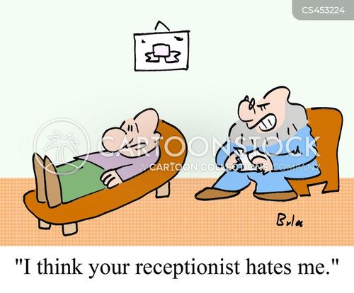 Receptionist Cartoons and Comics - funny pictures from CartoonStock