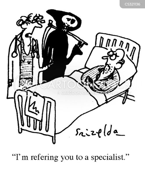 Specialist Referral Cartoons and Comics - funny pictures from CartoonStock